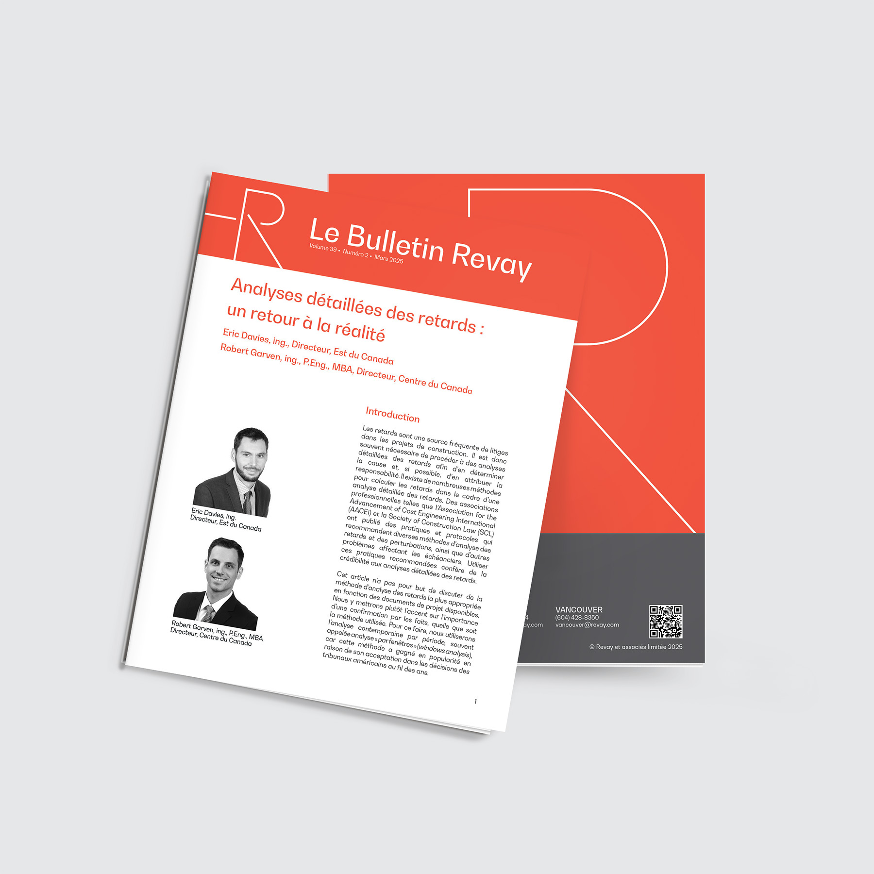 Bulletin Revay - Analyses détaillées des retards : un retour à la ...